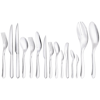 Ensemble individuel (5 pièces) en métal argenté Infini Christofle