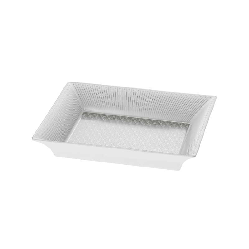Platinum Porcelain Trinket Tray Gift Box Malmaison Impériale