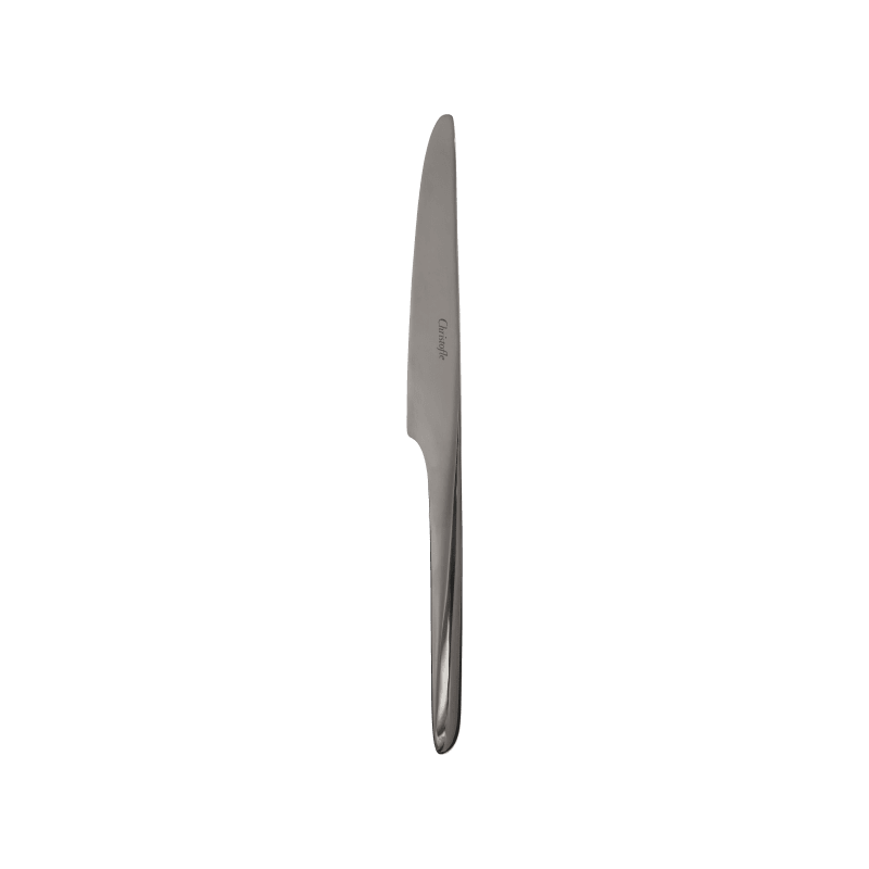Black Stainless Steel Dessert Knife L'Âme de Christofle