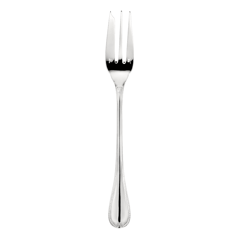 Fourchette à servir en métal argenté Malmaison