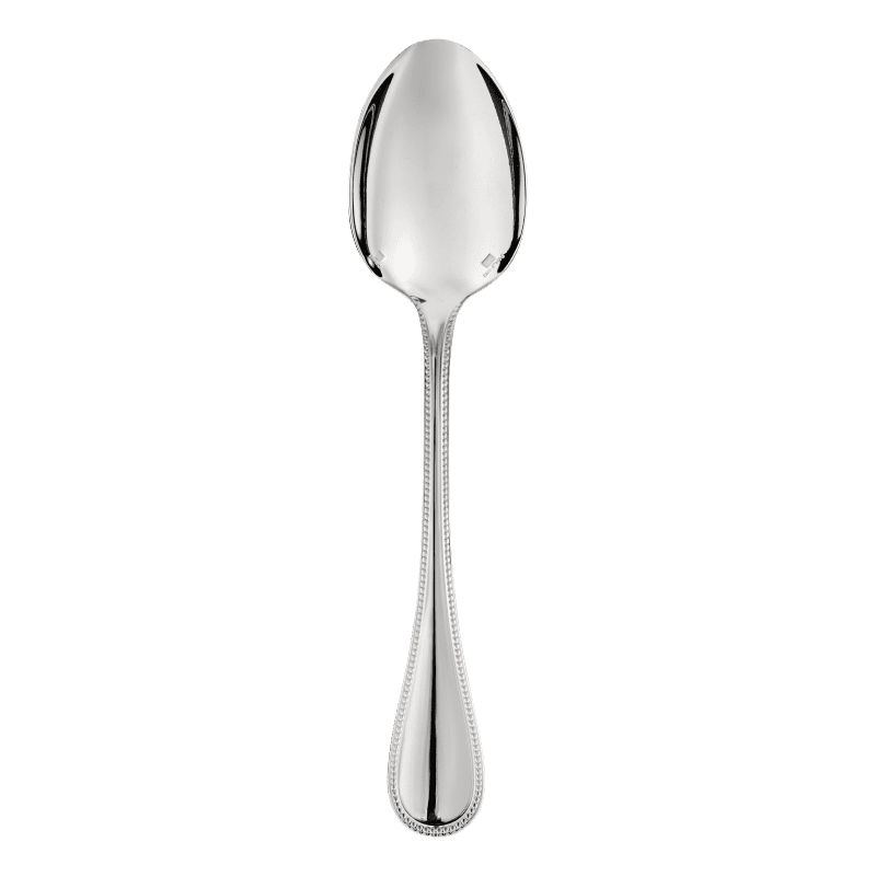 Silver-Plated Standard Soup Spoon Perles