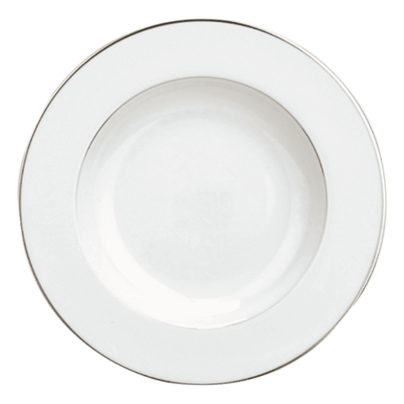 Porcelain Rimmed Soup Plate Albi