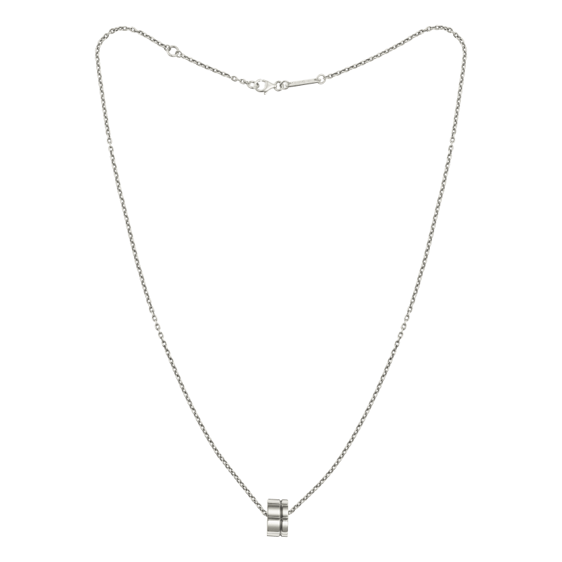 Sterling Silver Chain and Pendant Graphik | Christofle EUR