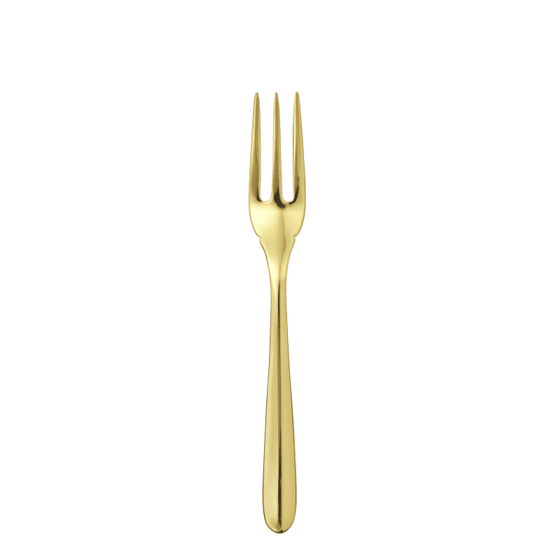 Gold Stainless Steel Fish Fork L'Âme de Christofle