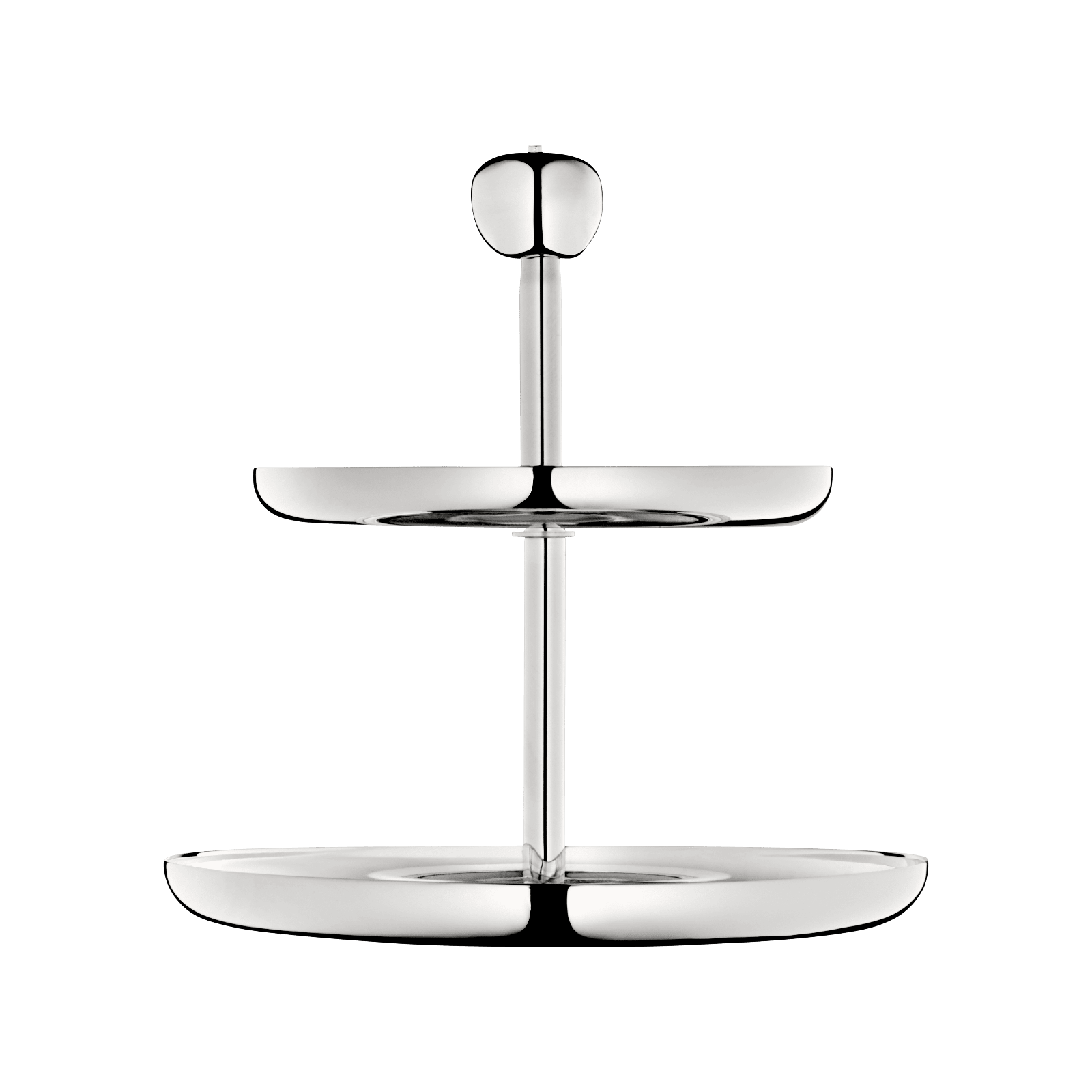 2-Tier Silver-Plated Dessert Stand Jardin d'Eden - Christofle