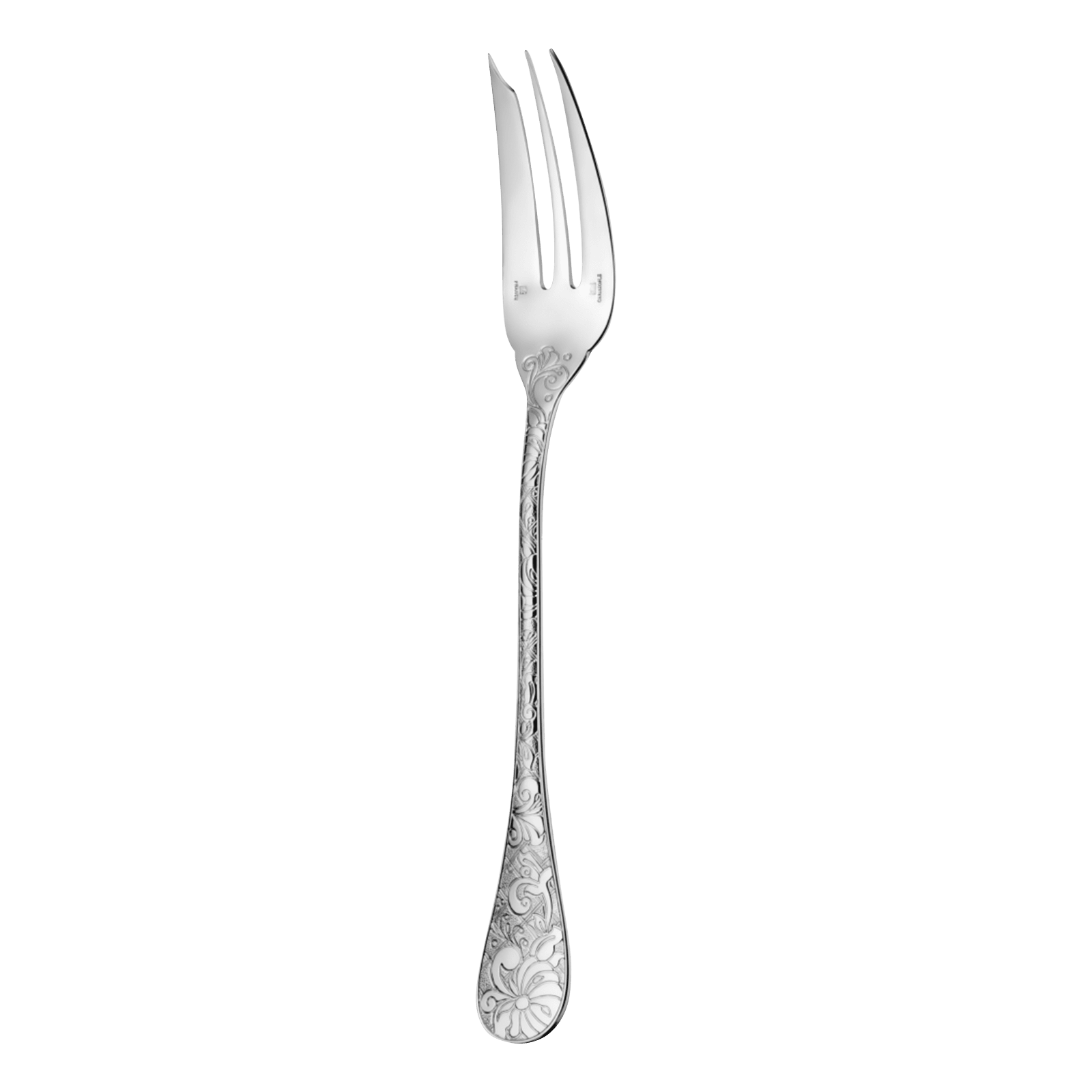 Sterling Silver Serving Fork Jardin d'Eden - Christofle