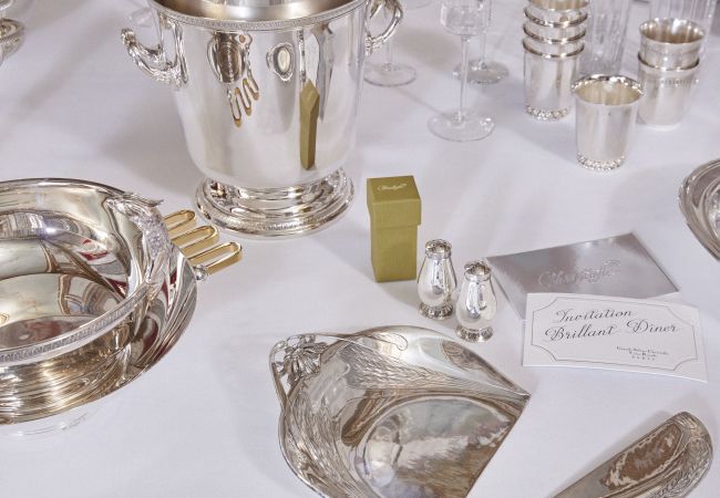 Christofle : House of Tableware since 1830.