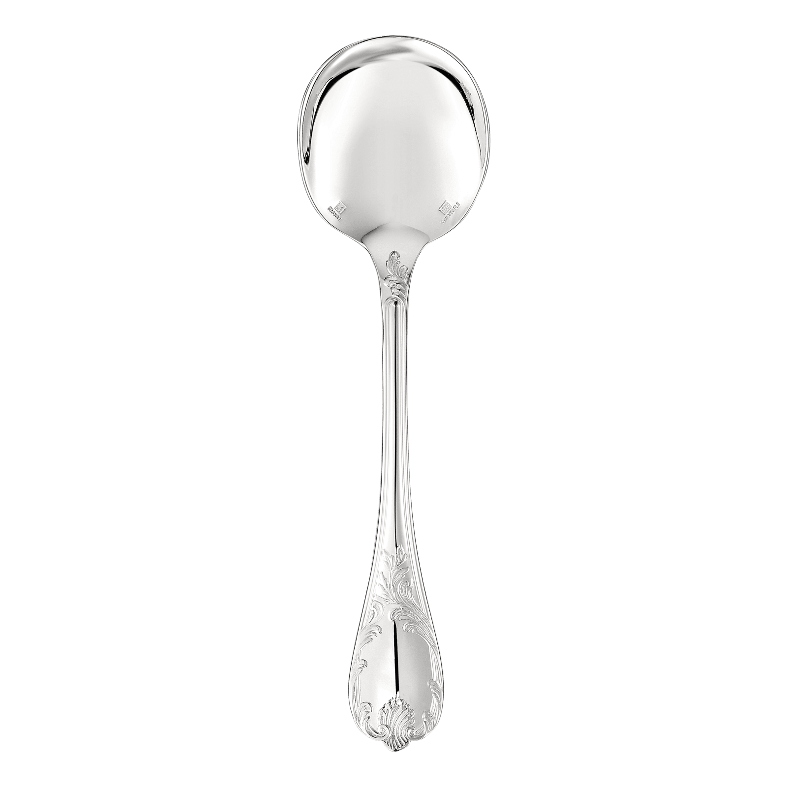 Silver-Plated Cream Soup Spoon Marly - Christofle