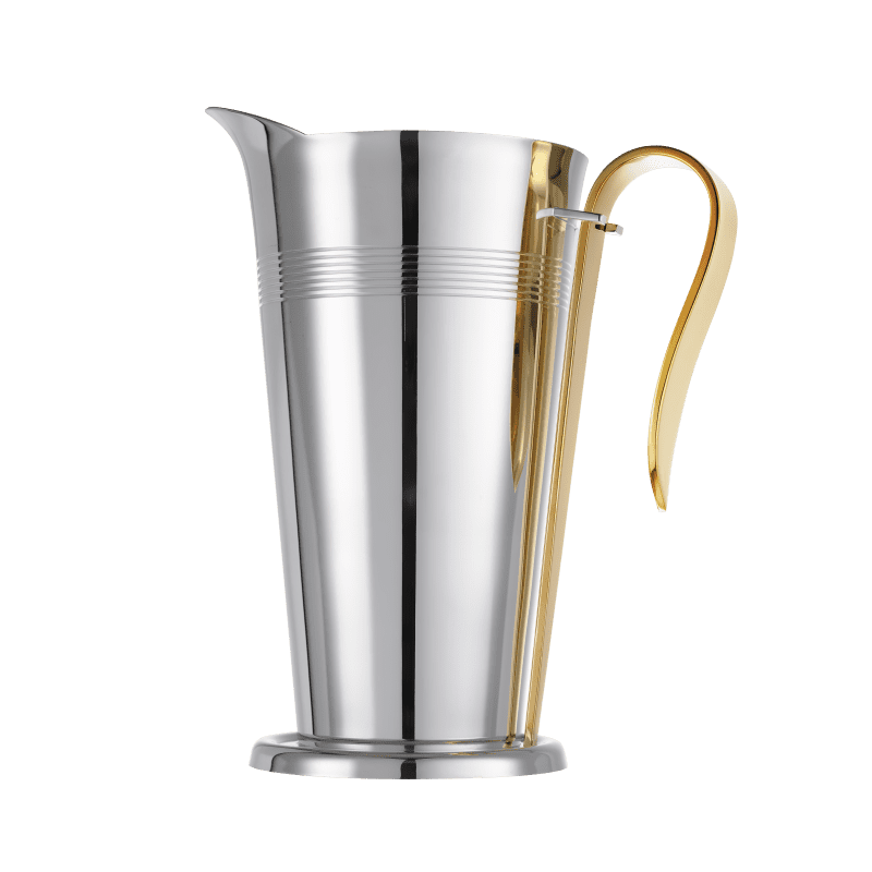 Silver-plated Water Pitcher with Gilded Handle Fjerdingstad