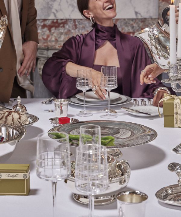 Christofle : House of Tableware since 1830.