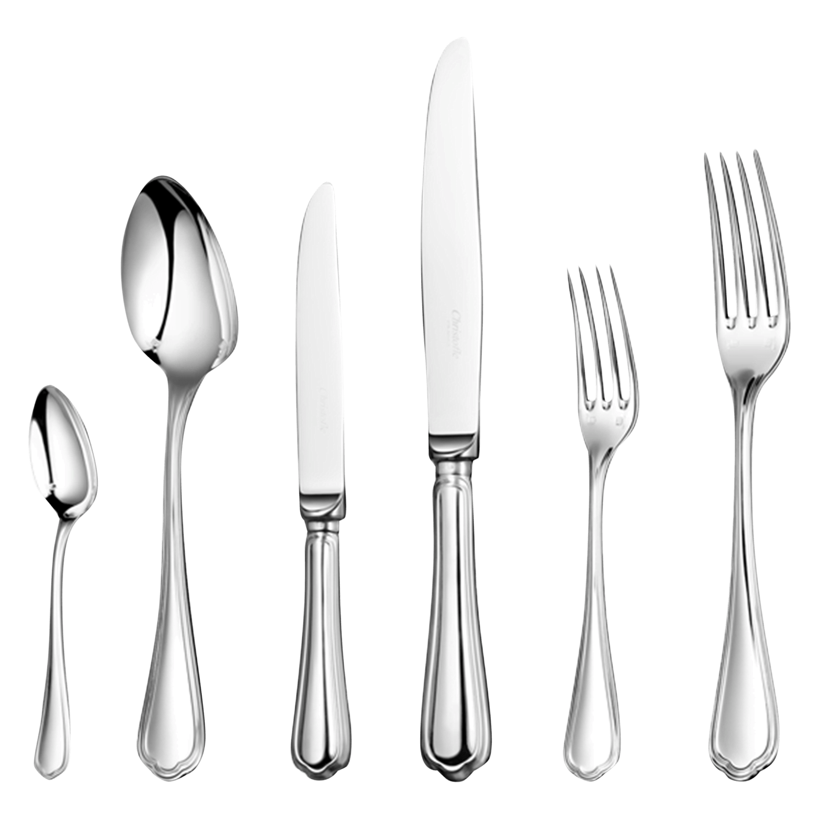 110-Piece Silver-Plated Flatware Set with Imperial Chest Spatours ...
