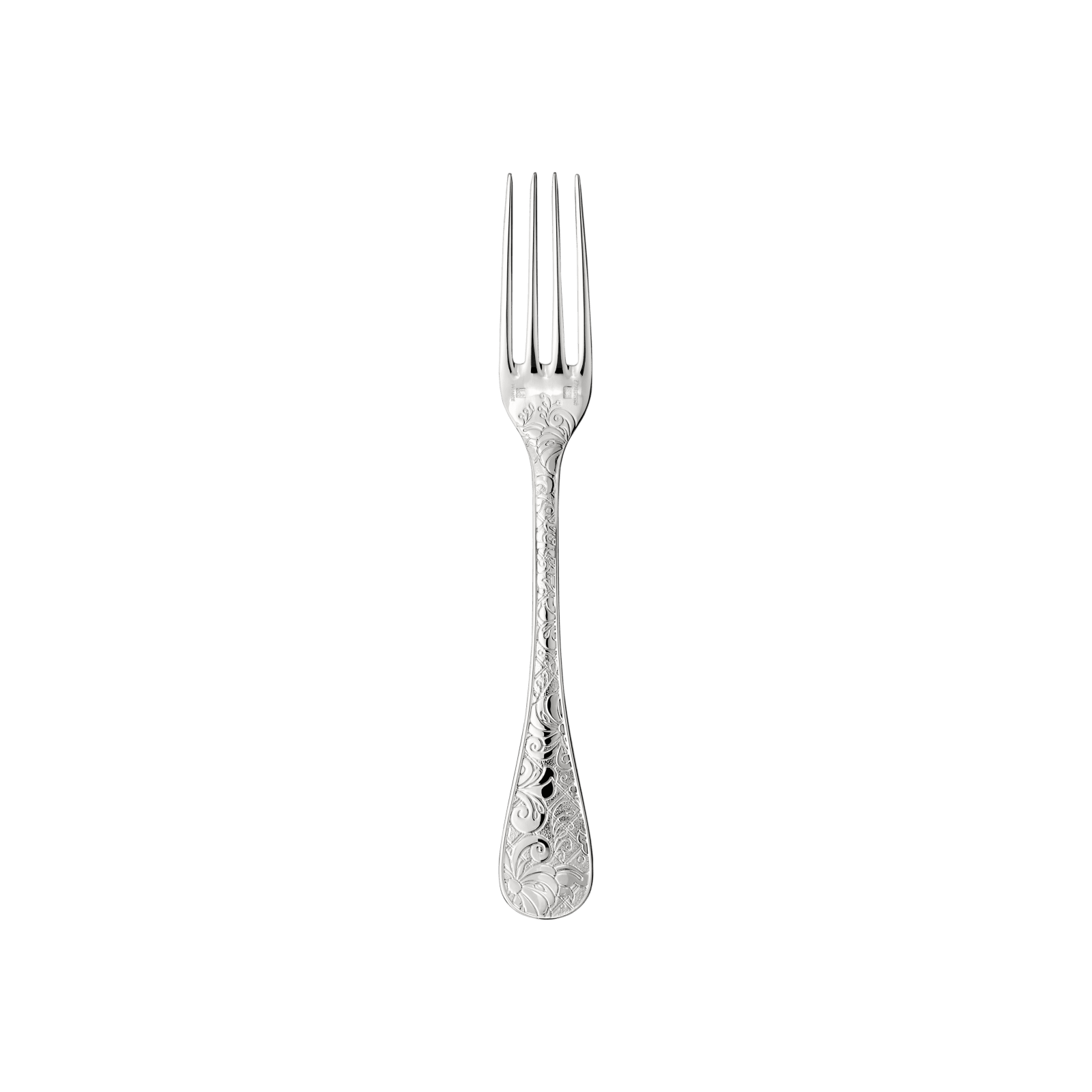 Silver-Plated Dessert Fork Jardin d'Eden - Christofle