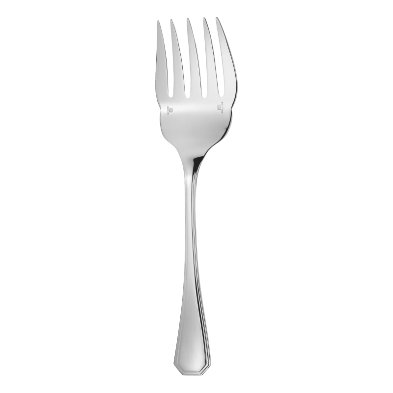 Silver-Plated Fish Serving fork America | Christofle USA