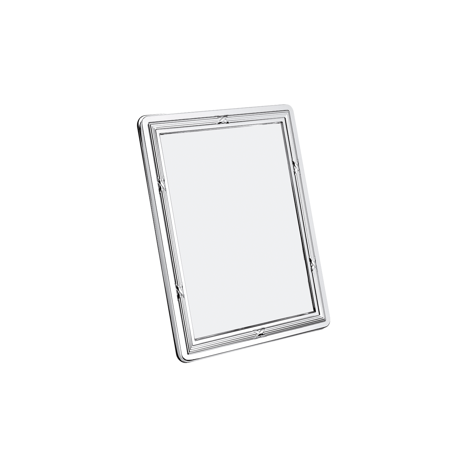 Silver Plated 4 X 6 Picture Frame Rubans Christofle Silver Plated 4 X 6 Picture Frame Rubans Christofle
