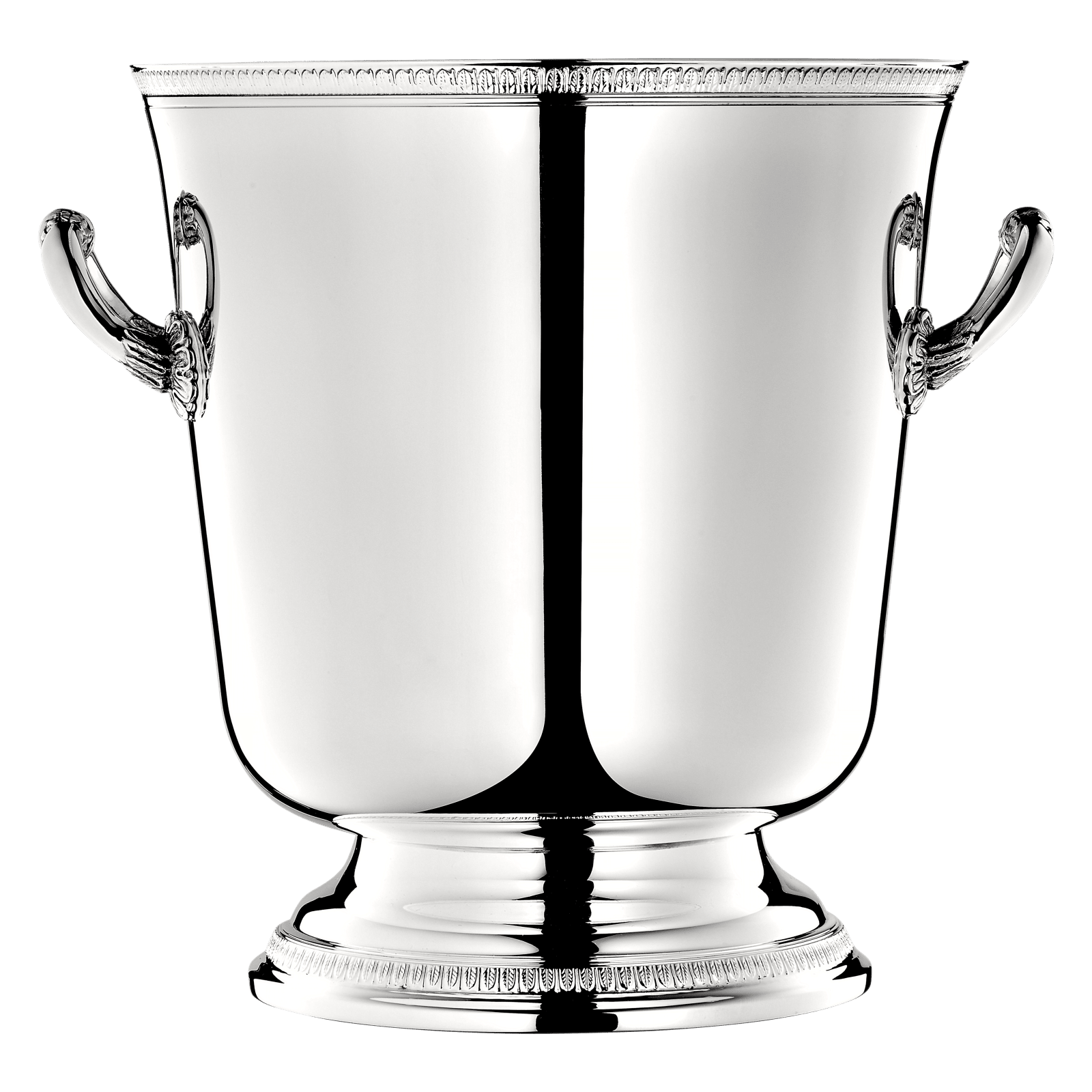 Silver-Plated Champagne Cooler Bucket Malmaison - Christofle