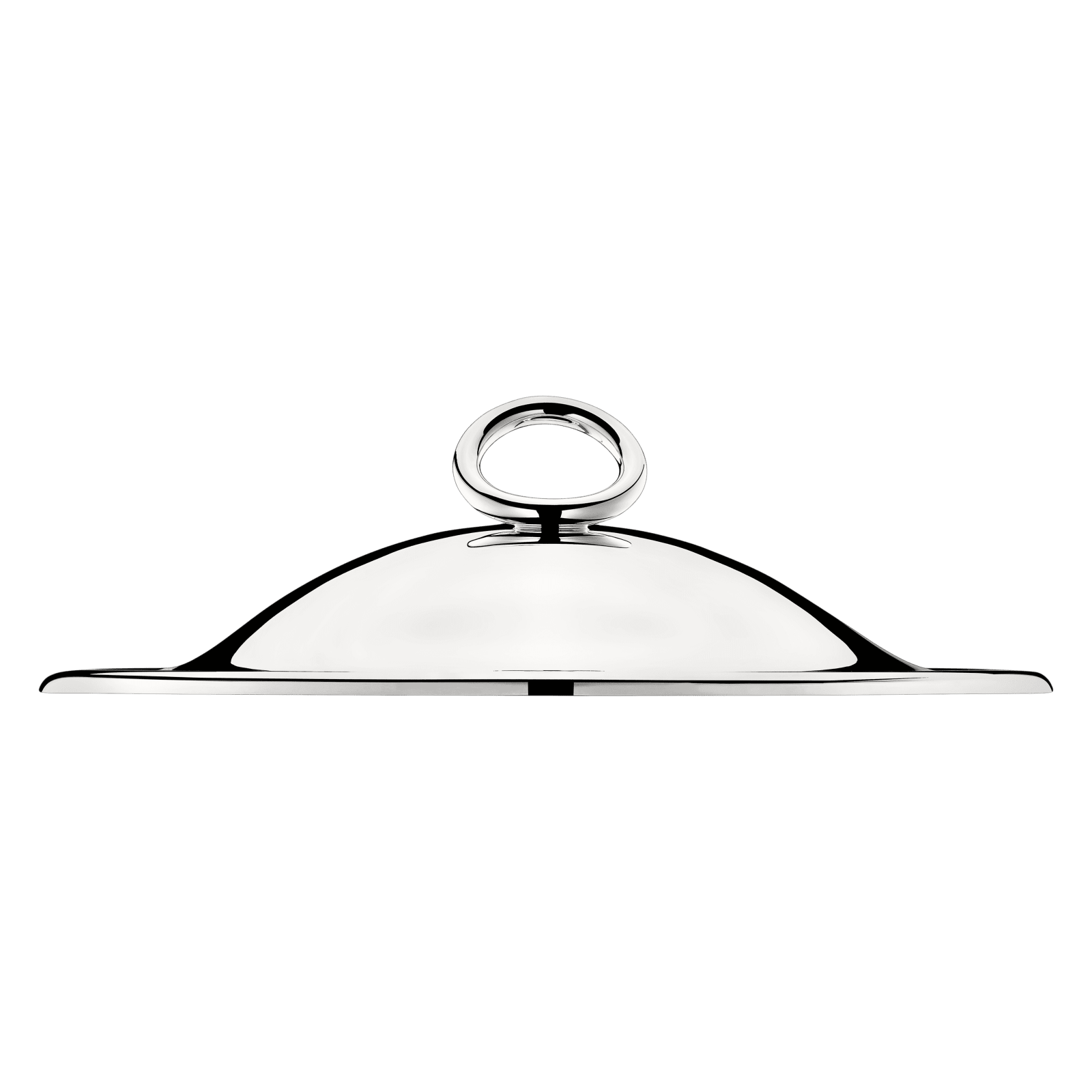 Silver plated Oval gratin dish lid Vertigo Vertigo - Christofle