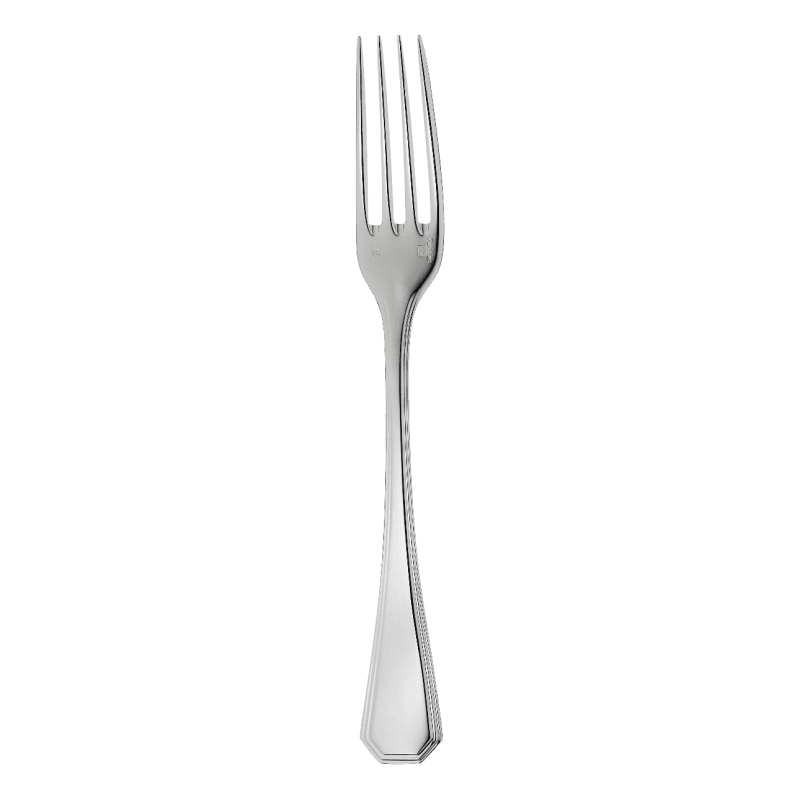Fourchette de table standard en métal argenté America