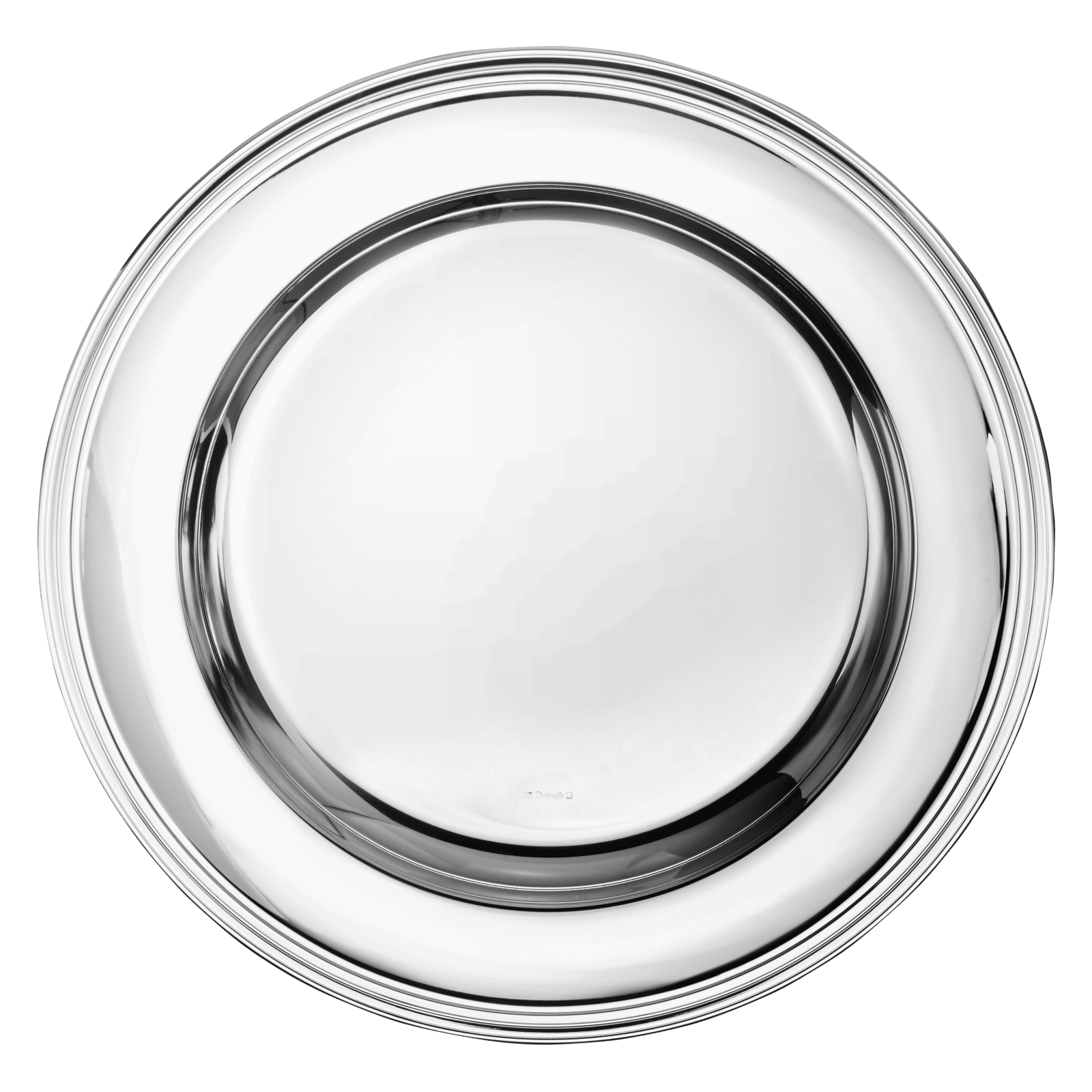 Silver-Plated Round Platter Albi - Christofle