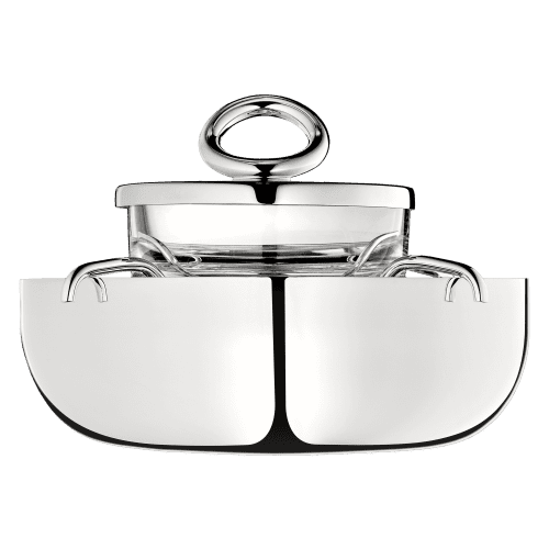 Small Silver-Plated Caviar Serving Set Vertigo