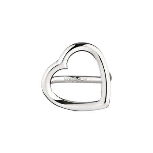 Idole de Christofle Sterling Silver Heart Ring Idole de Christofle