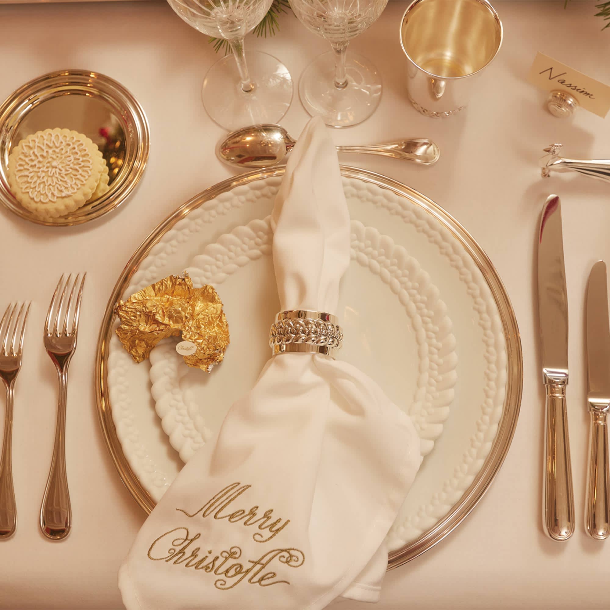 Christofle : House of Tableware since 1830.