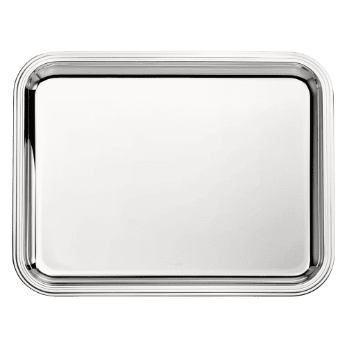 Silver Plated Rectangular Tray - 36 x 28 cm Albi