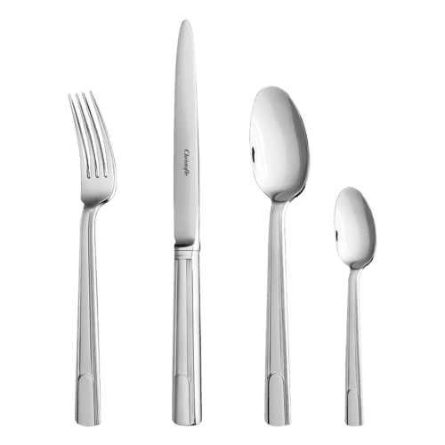 48-Piece Stainless Steel Flatware Set with Free Chest Hudson