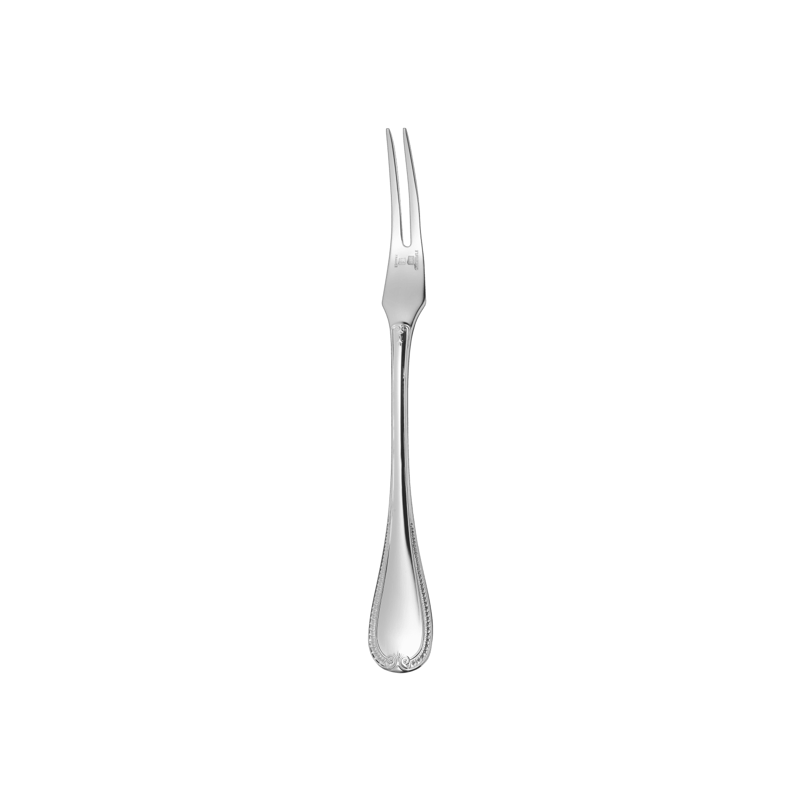 Silver-Plated Shellfish Fork Malmaison - Christofle